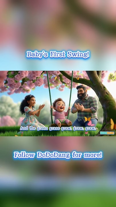 Baby’s First Swing 🌙 | Gentle Baby Song & Soothing Nursery Rhyme - YouTube