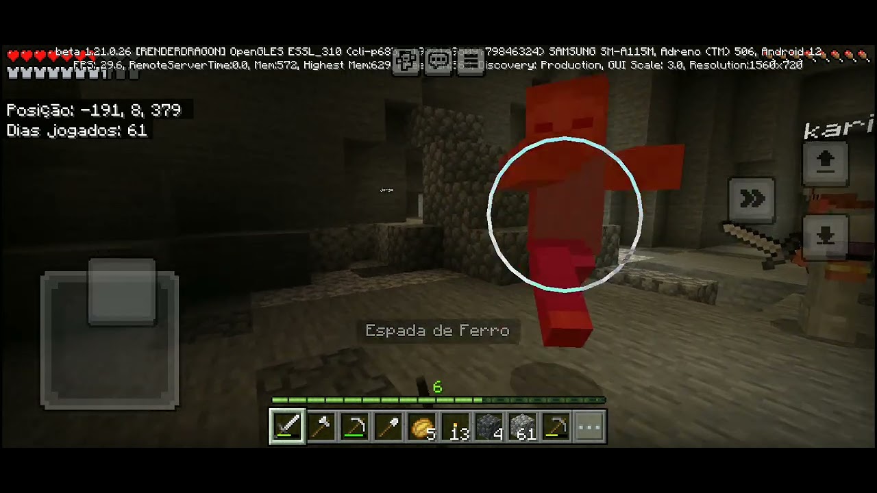 Eu,Karina é jorge jogando minecraft 2025 parte 3 - YouTube