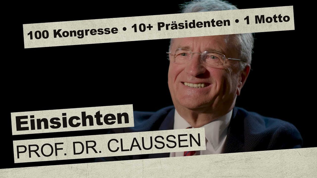 100 / 10 / 1: Einsichten zum 100. RöKo - Teil 2: Prof. Dr. Claus ...