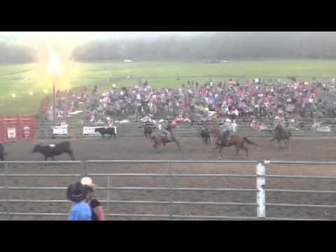 Donna , Drew & Tim Carnes ellicottville rodeo 2014 - YouTube