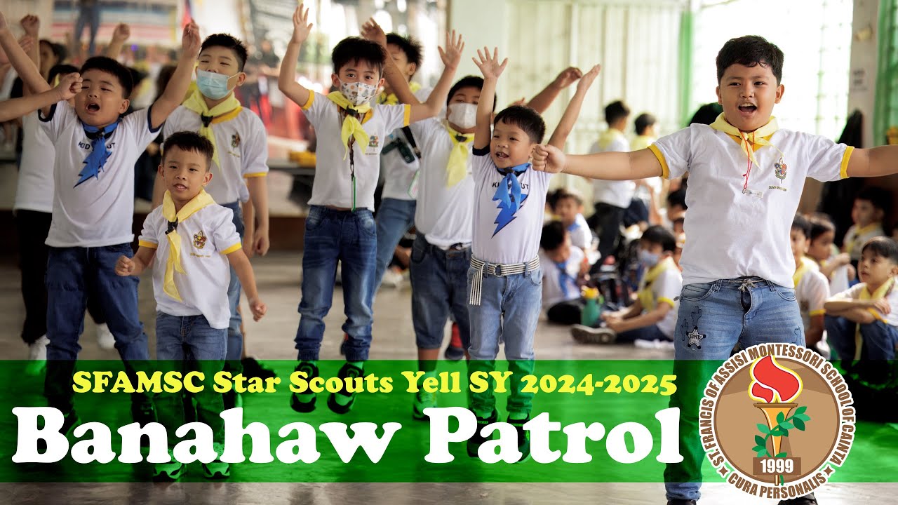SFAMSC Cub Scout Yell 2024: Patrol Banahaw - YouTube