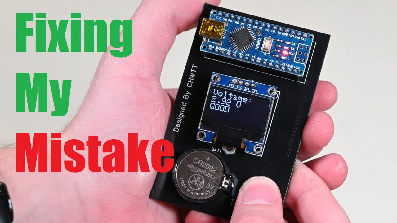 Making a NEW CMOS Battery Tester! (Open Source) - YouTube
