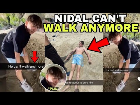 Nidal Wonder CAN'T WALK ANYMORE After His TERRIBLE CAR ACCIDENT?! 😱💔 ...