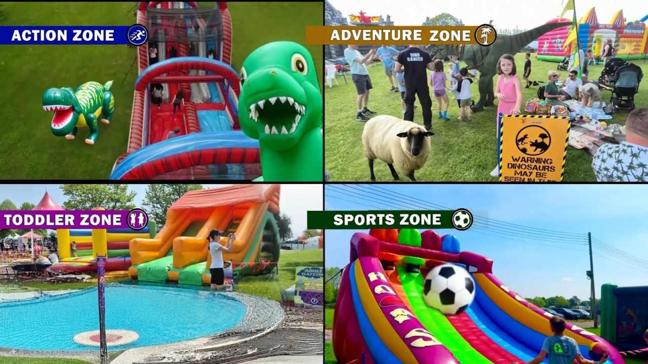Mega Family Fun Fest by Simply The Best Events - YouTube