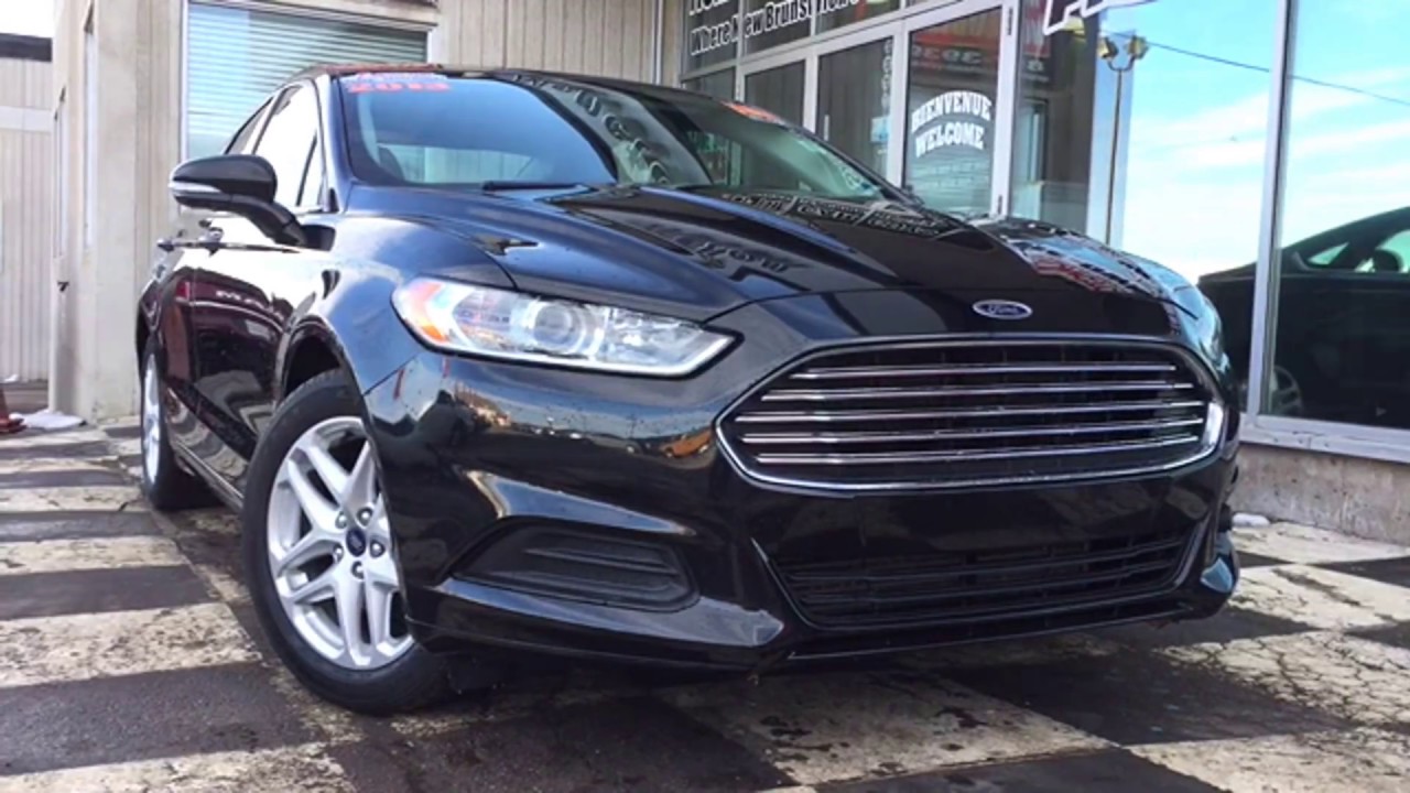 2013 FORD FUSION SE | BACKUP CAMERA SEDAN - YouTube