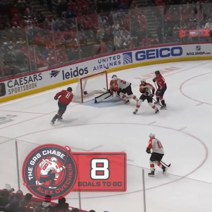 Ovechkin Gr8 Chase: 7 TO GO - YouTube