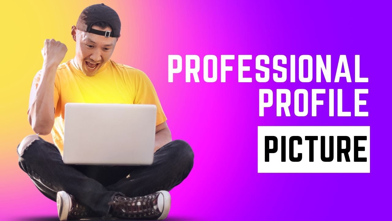 Make a Professional Profile Picture in Just 2 Min - YouTube