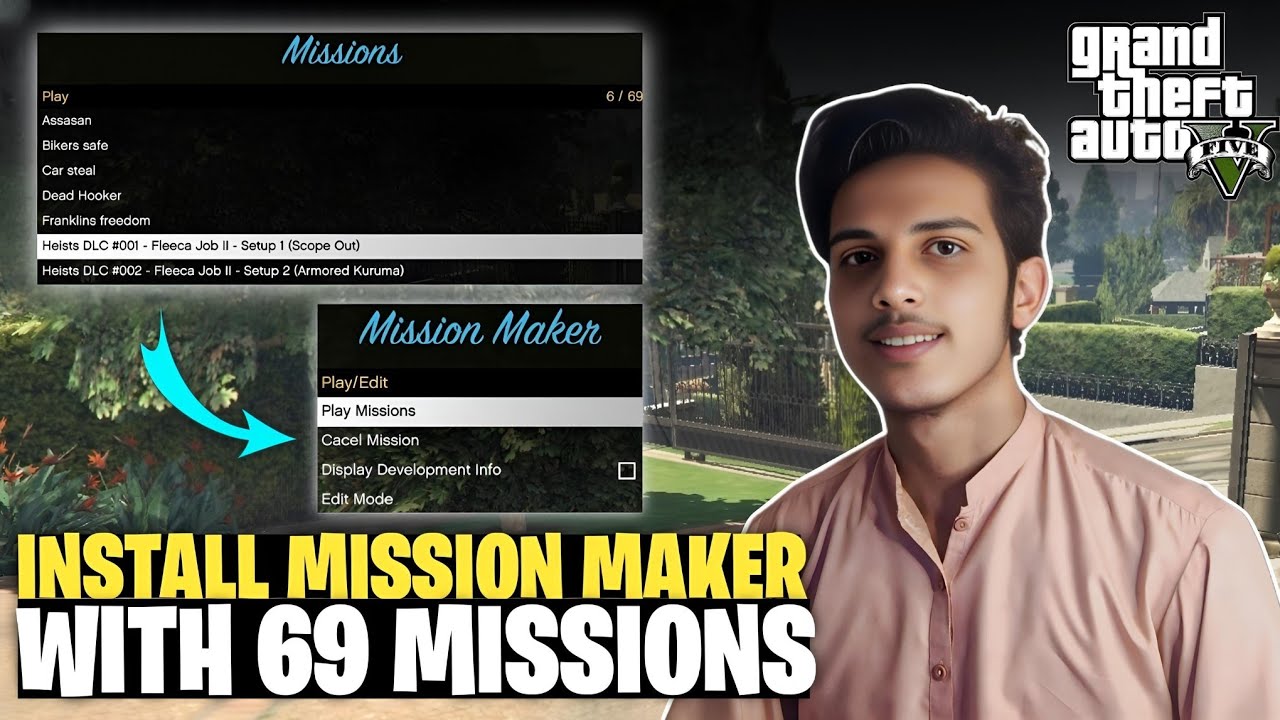HOW TO INSTALL EXTRA MISSIONS PACK IN GTA 5 - YouTube