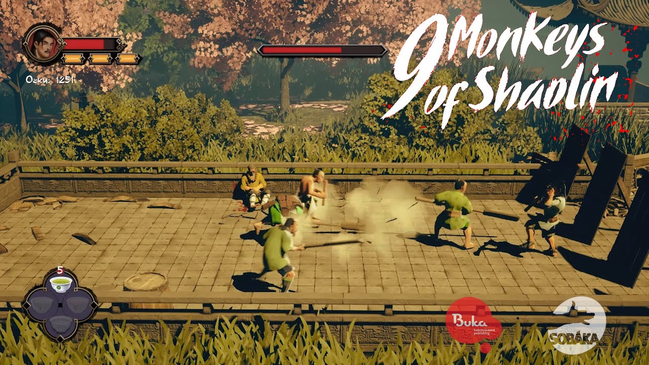 9 Monkeys of Shaolin - Gameplay [Beat 'em up / Fighting / Adventure ...