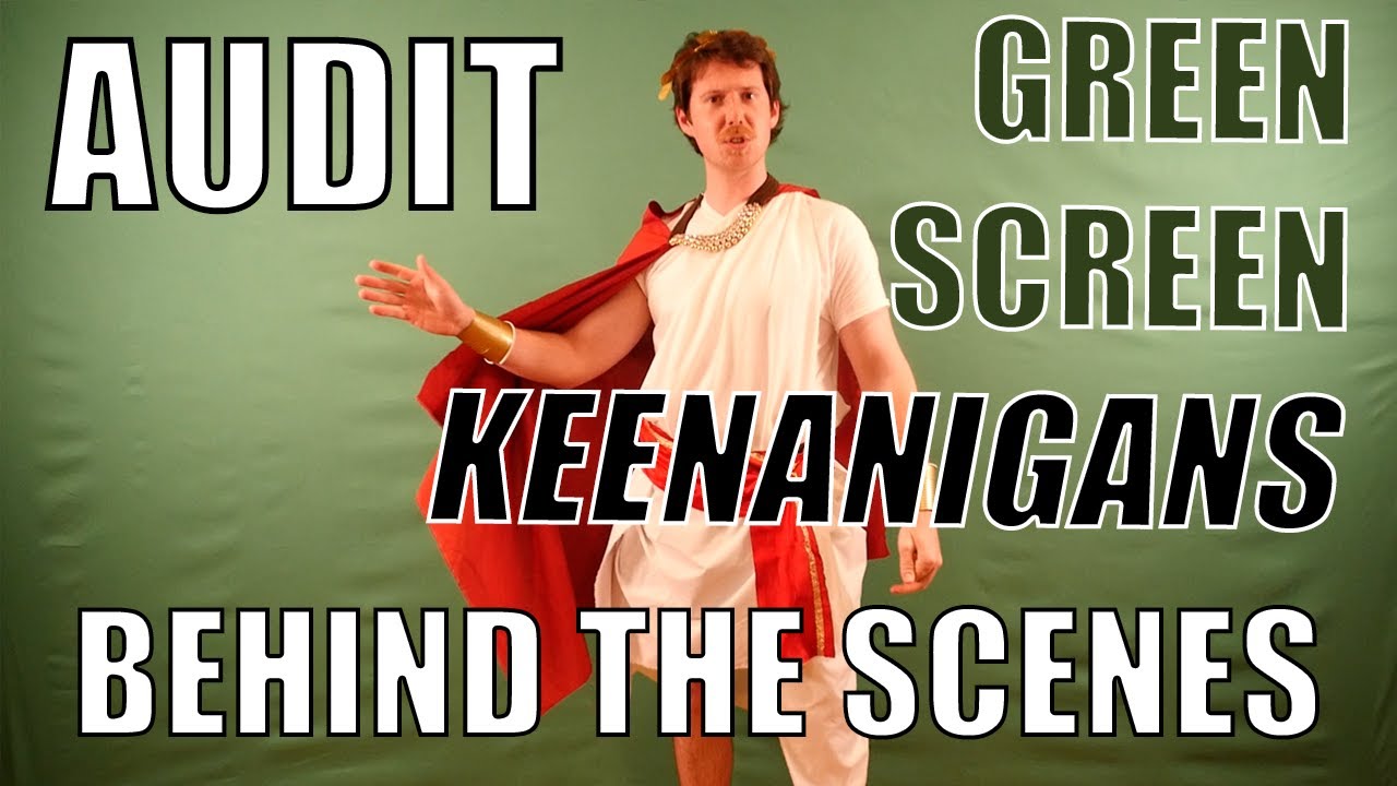 Green Screen Keenanigans: Audit Behind the Scenes - YouTube