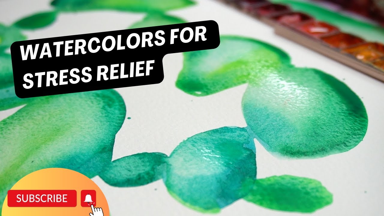 Finding Calm with Watercolors: Art for Stress Relief [ with Relaxing ...
