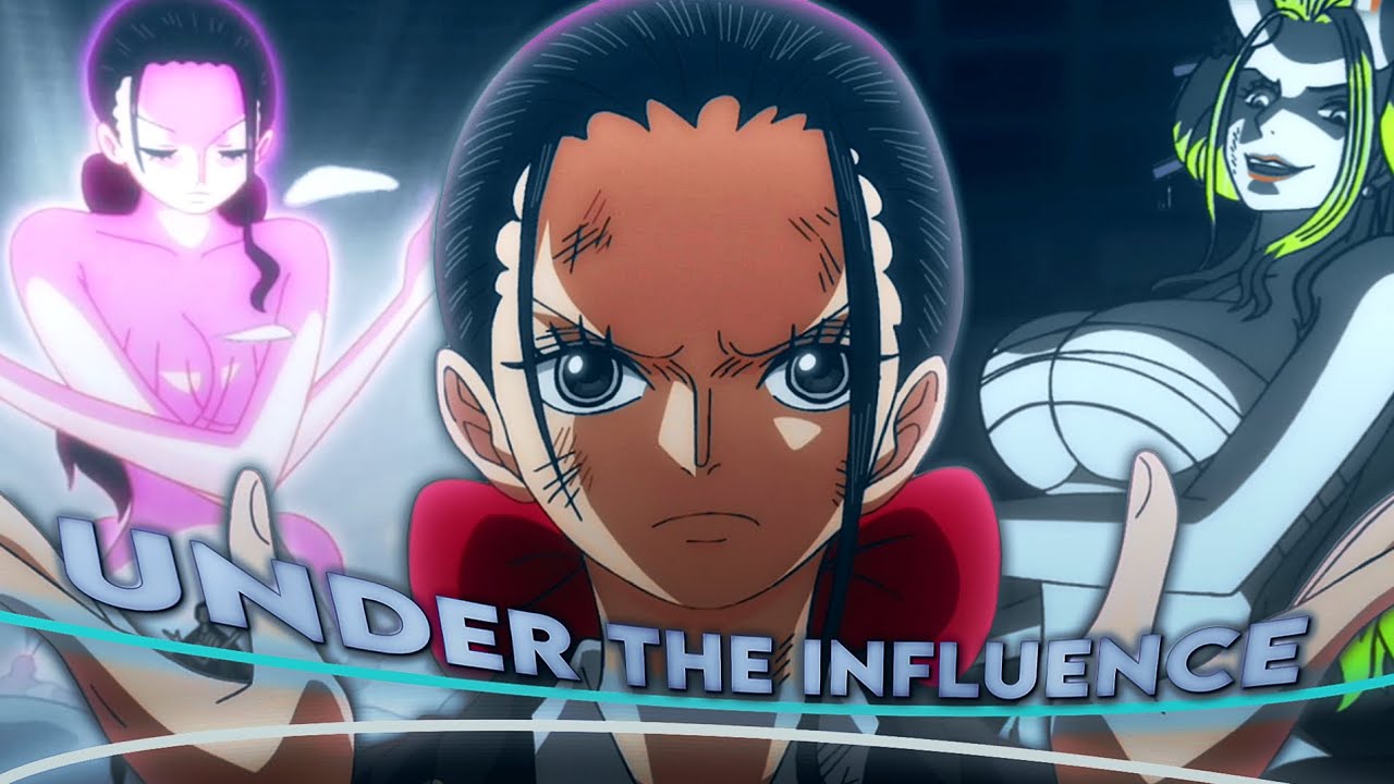 UNDER THE INFLUENCE | Nico Robin Vs Black Maria • One Piece | Edgy ...