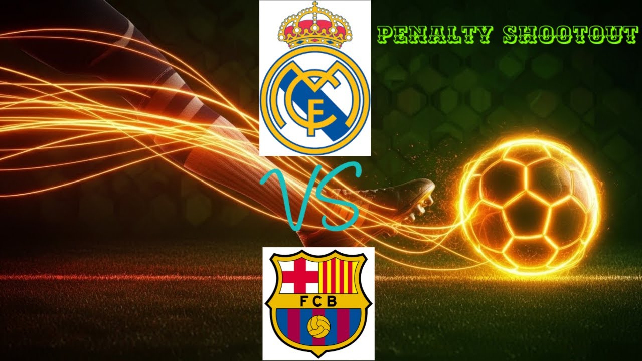 Barcelona vs Real Madrid | Penalty Shootout | Who goes home with the ...