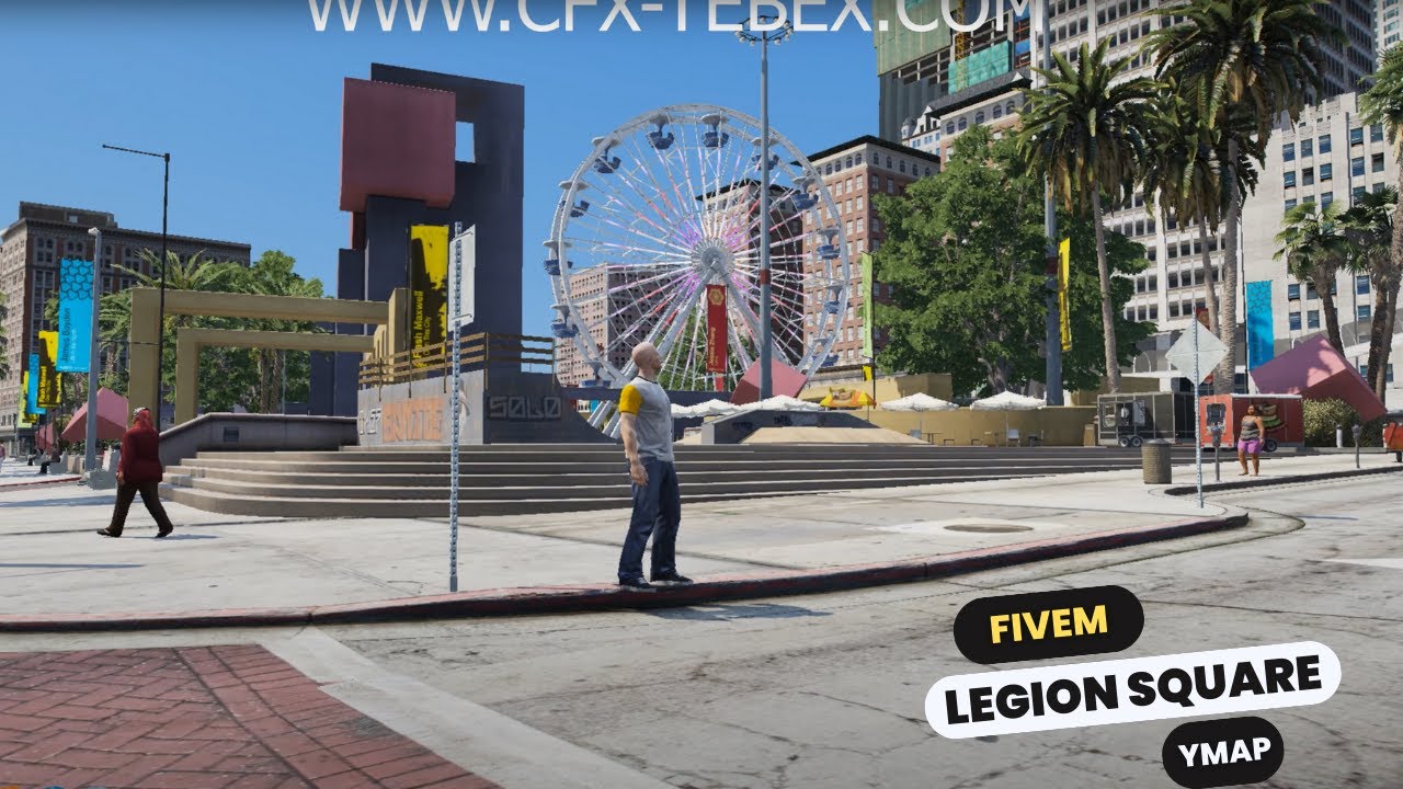 Fivem Legion Square Ymap | Interior & map for Roleplay | Tebex mlo ...