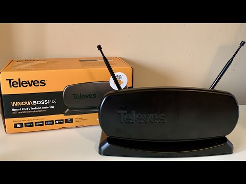 Televes Innova BOSS MIX Indoor VHF UHF TV Antenna Review - OTA ...