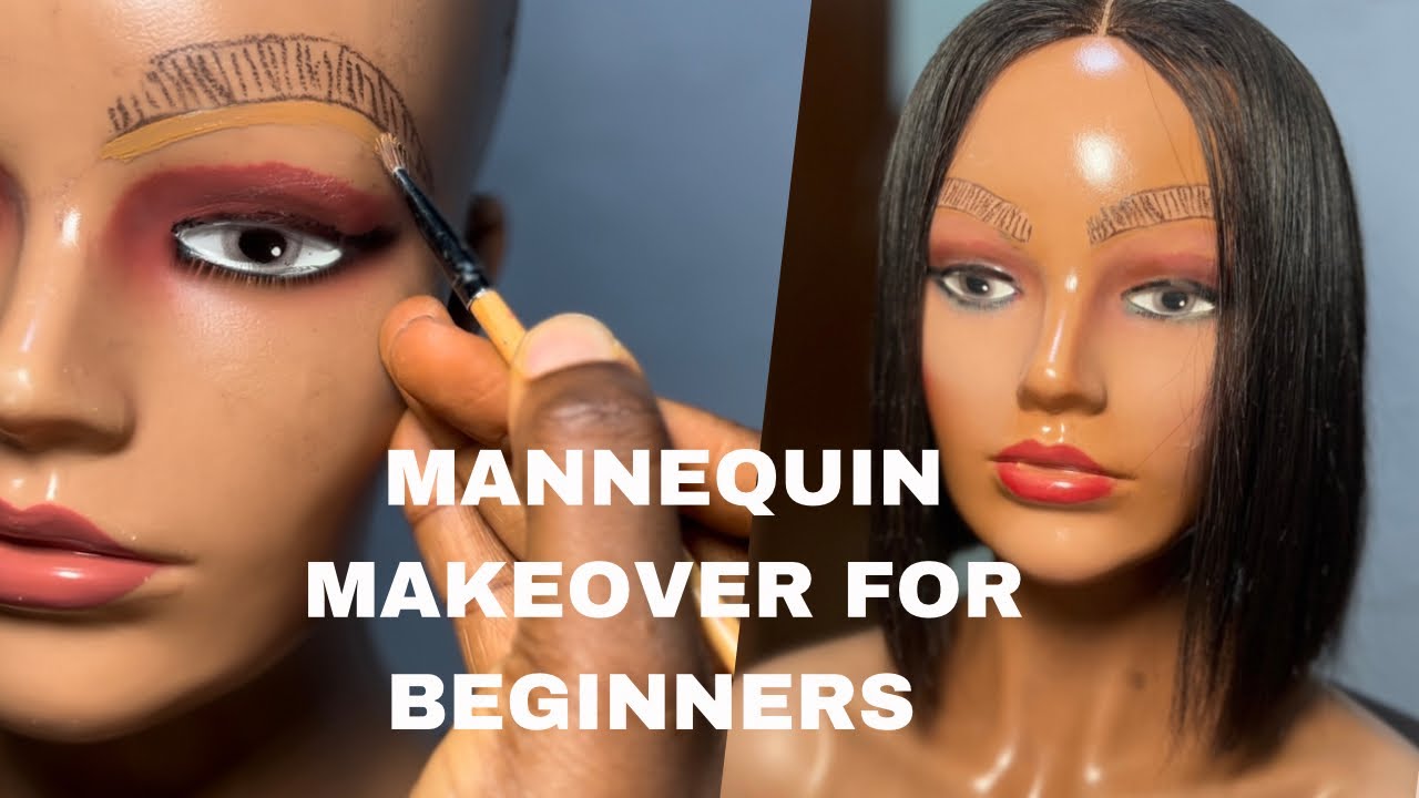 Mannequin Makeover For Beginners - YouTube