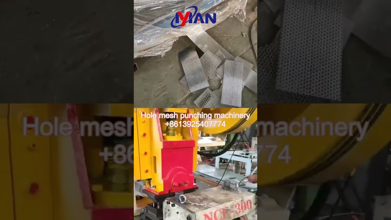 SS304 filtter mesh punching machine#expandedmod #expandedmeshmachine # ...