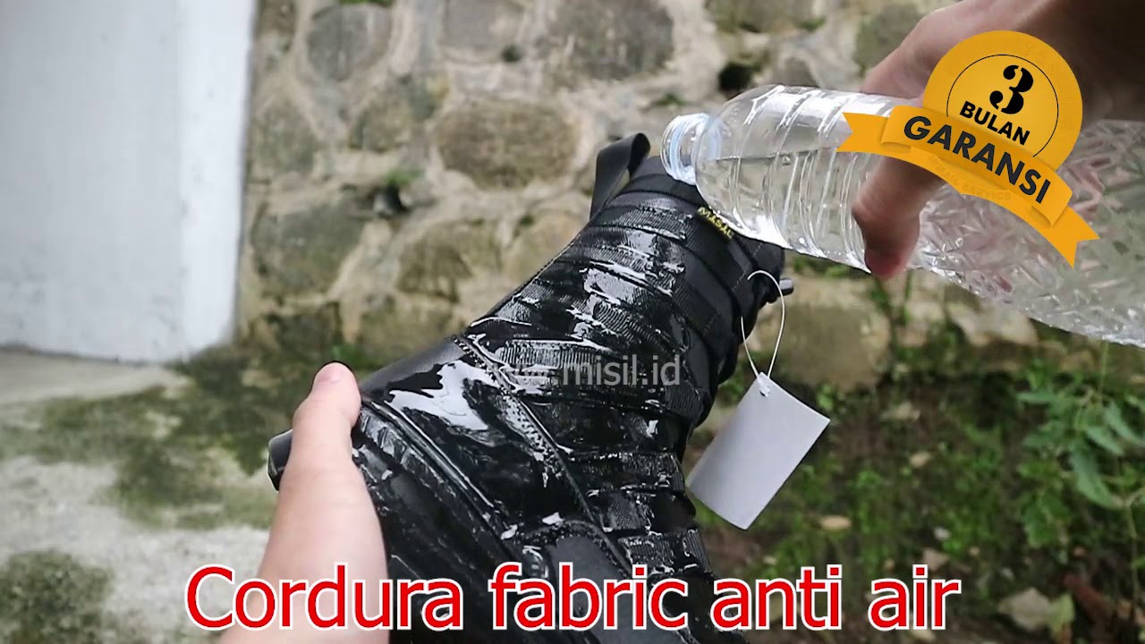 Bergaransi, anti api, anti air, anti jebol, Misil Boots - YouTube