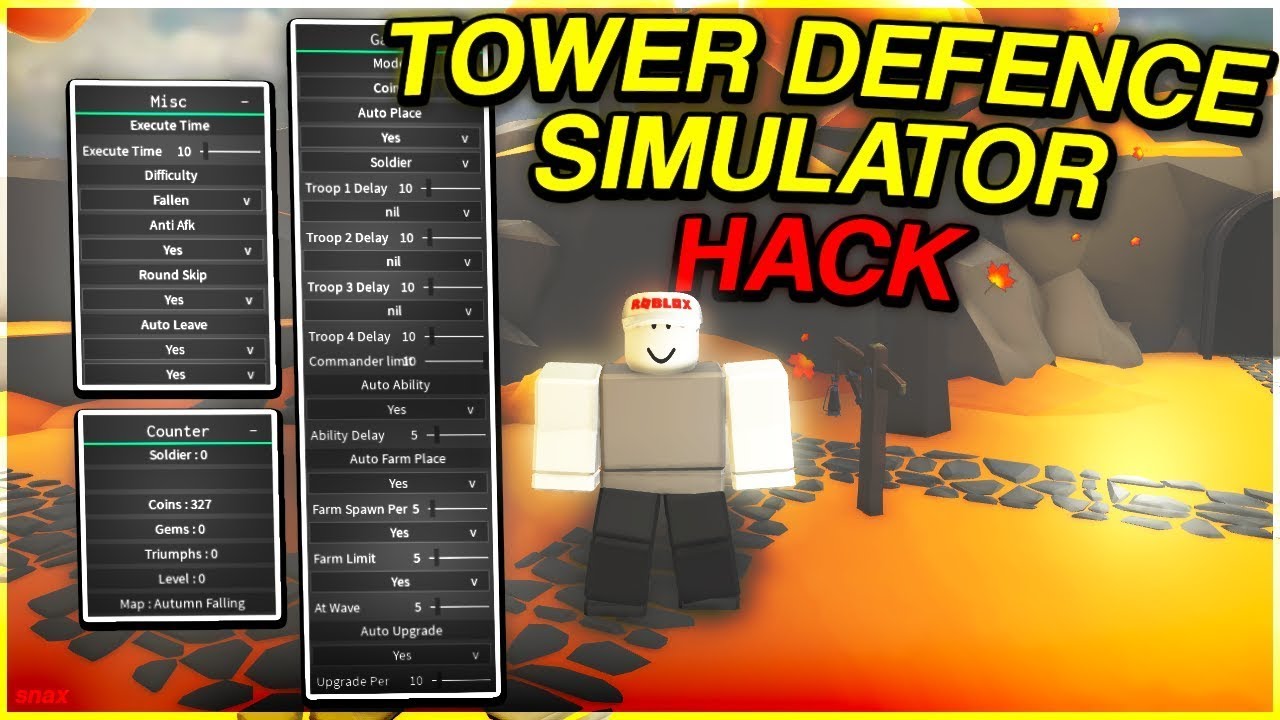 [NEW] Tower Defense Simulator Script GUI / Hack | Auto Farm | Infinite ...