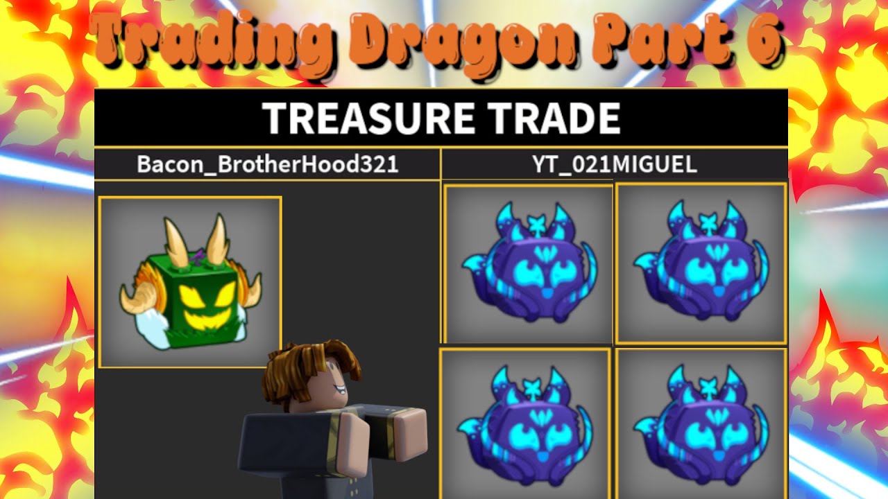 Trading dragon Part 6! (Blox Fruits) - YouTube