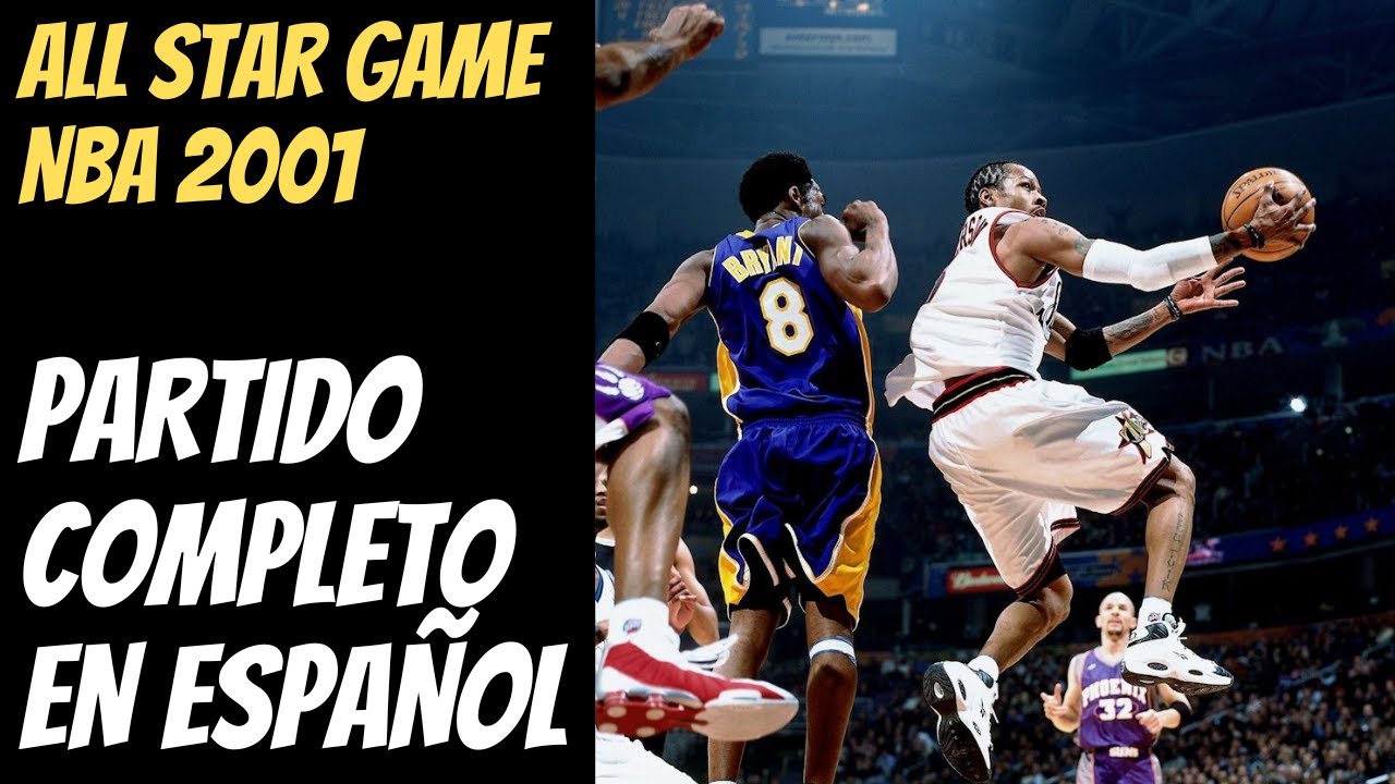All Star Game NBA 2001 | PARTIDO COMPLETO en español - YouTube