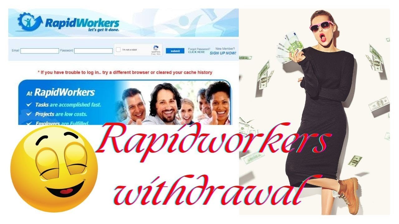 Rapidworker এ কিভাবে withdraw করবে দেখে নাও । 🥳🥳🤩🤩🤑🤑 - YouTube
