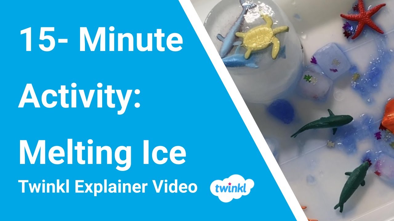15-Minute Ice Melting Activity | EYFS Under the Sea Games - YouTube