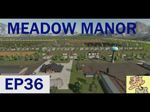 EP36 A productive day on the farm~FS22 Meadow Manor Map - YouTube