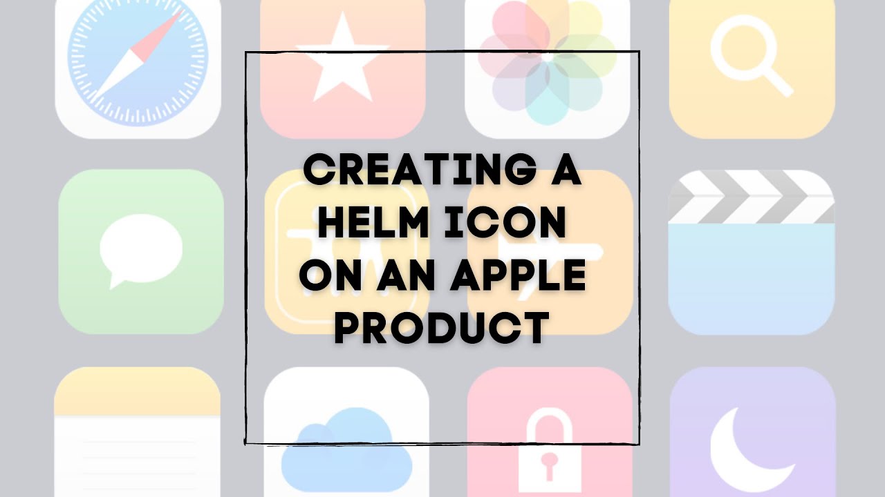 Helm CONNECT Icon Shortcut- Apple Products - YouTube