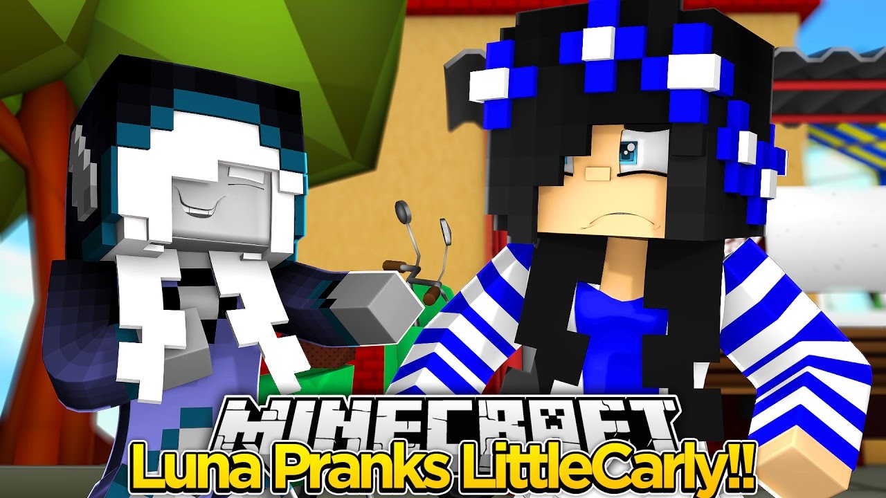 Minecraft Little Carly-RAMONA GIVES LITTLE CARLY A MAKEOVER!! - YouTube