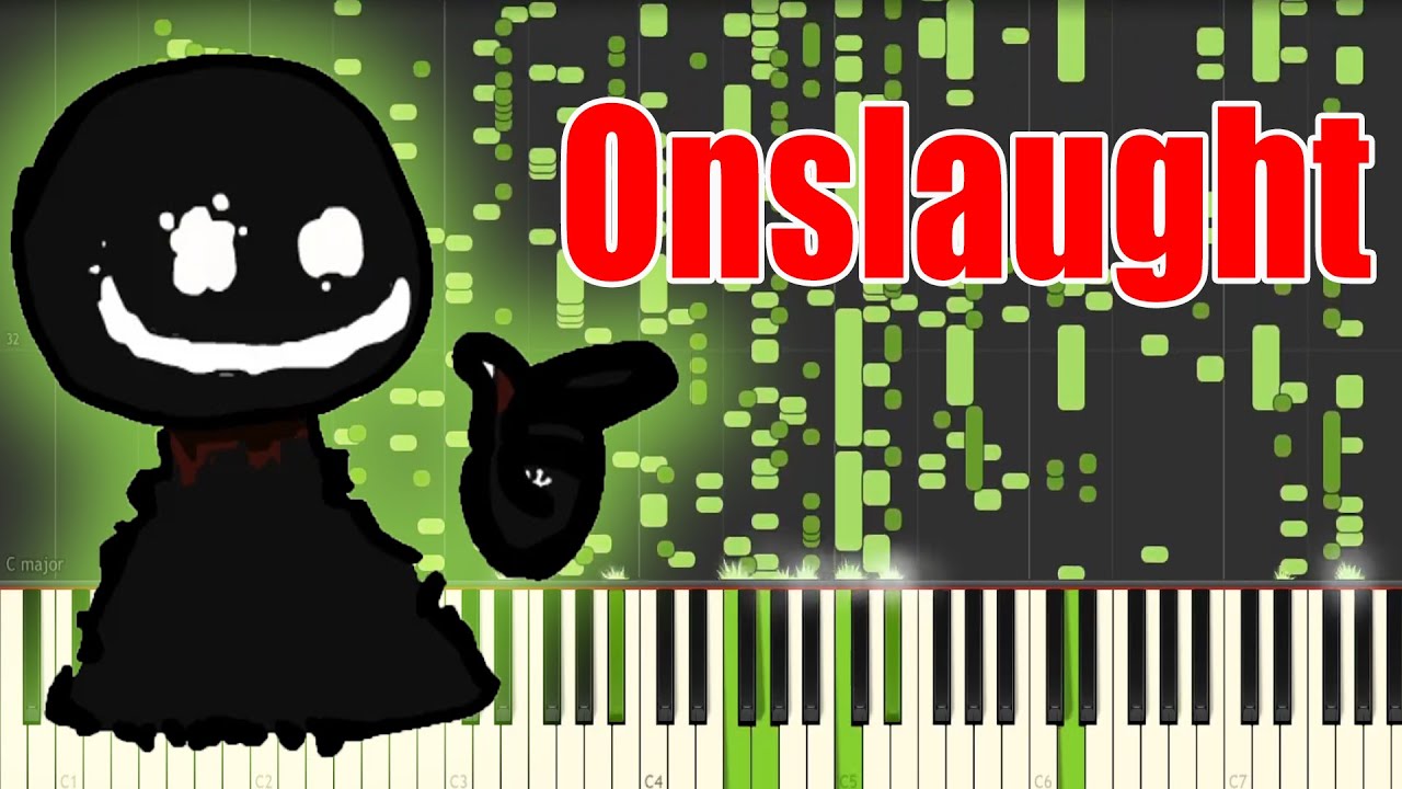 FNF Bob 2.0 Onslaught - Onslaught Song MIDI | Onslaught Piano sound ...