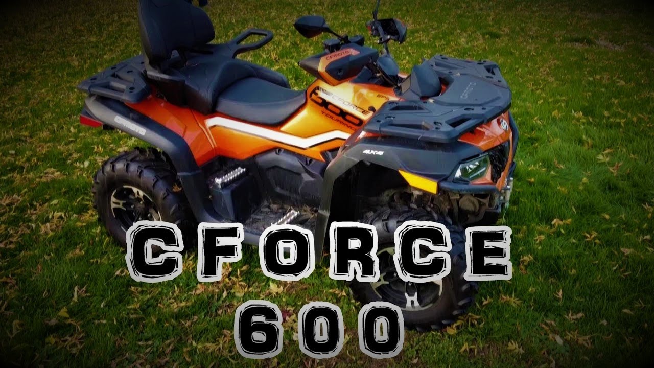 New Unit! CFMOTO CForce 600 Walk Around, First Ride and Impressions ...