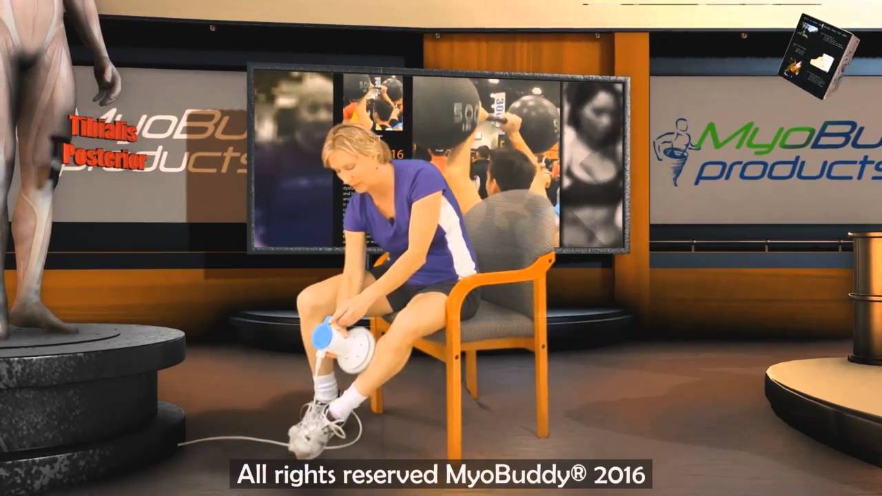 Treating Tibialis Posterior Muscles with MyoBuddy Pro® Percussive ...