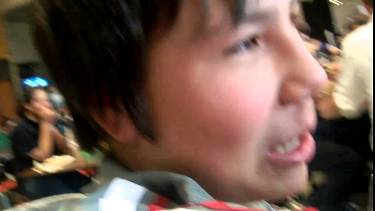 andy... being andy.... at lunch - YouTube