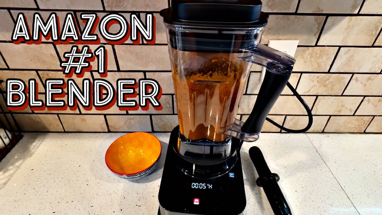 Amazon Kitchen Finds - Amzchef Blender Review! - YouTube