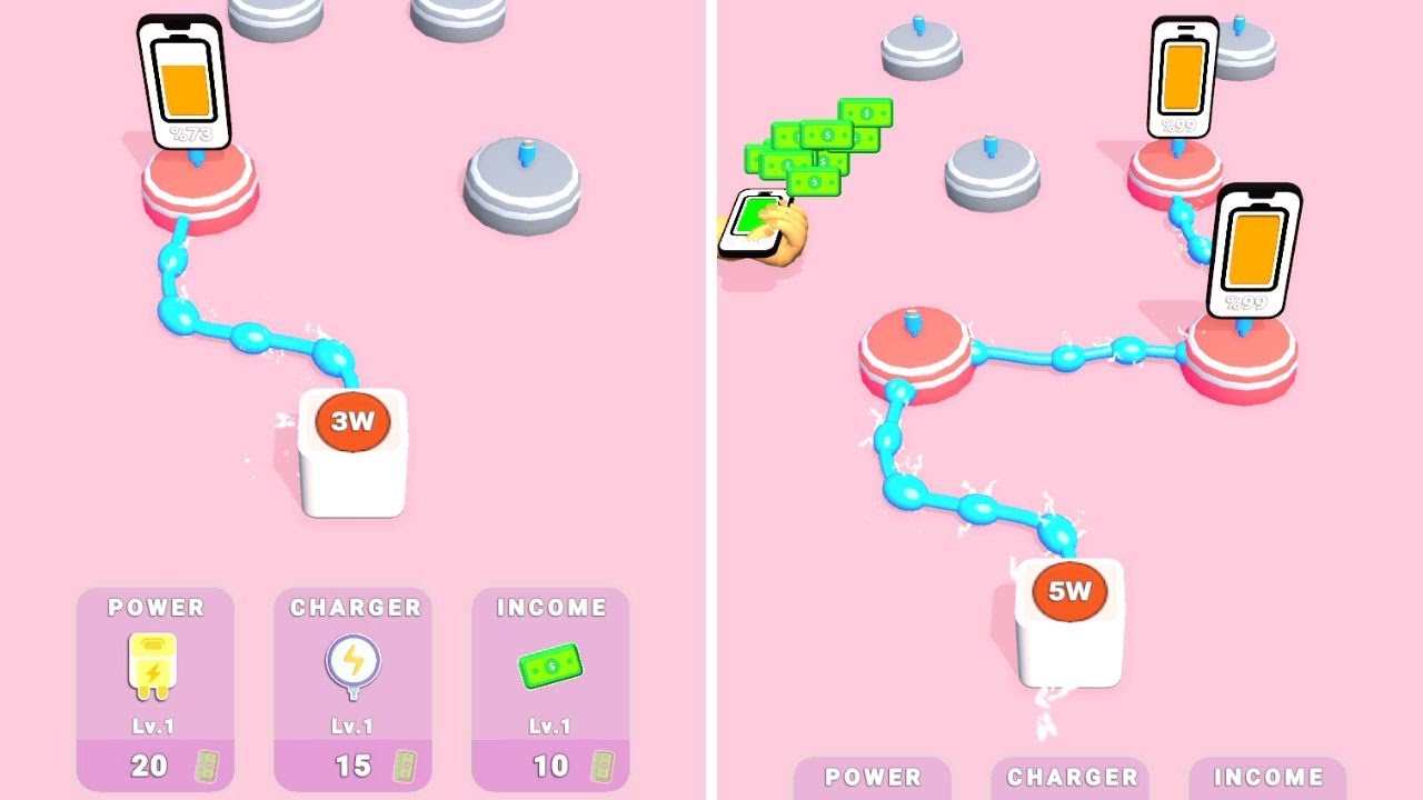 Charge Clicker 📱🔋⚡ Gameplay Walkthrough | iOS | Mobile Game - YouTube