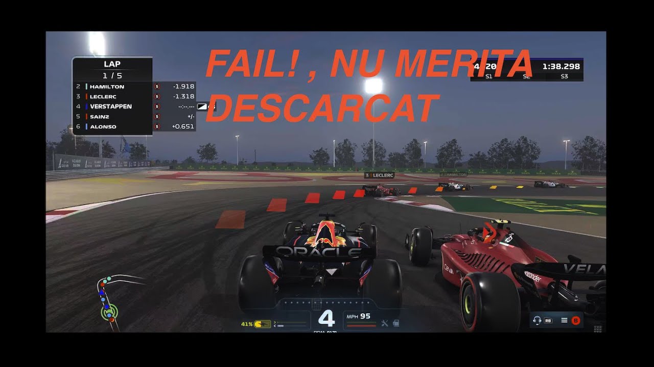 F1® 22 , GRAFICA RATATA . MECANICA GROAZNICA , ESEC TOTAL PE XBOX ...