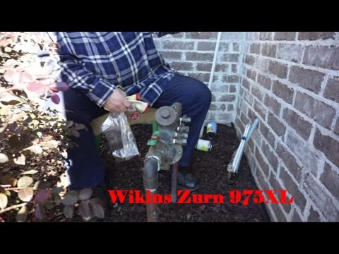 Winterizing a Wilkins Zurn 975XL Sprinkler System How Hard Is It - YouTube