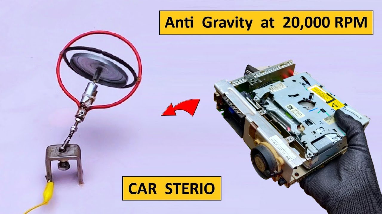 20,000 RPM - Reuse 12v High RPM Music System DC Motor for Gyroscope DIY ...