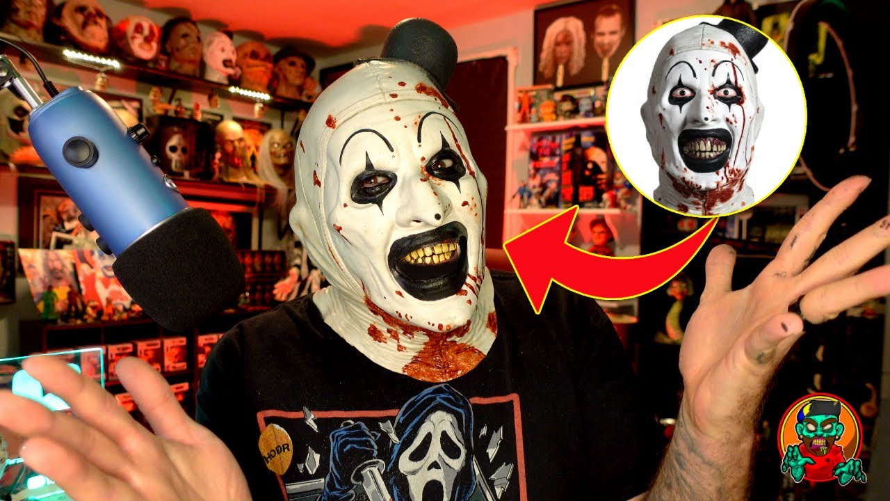 Terrifier "Art the Clown" Mask Rehaul (Part 1) - YouTube