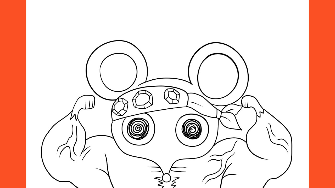 How To Draw Shinu Buff Mice (Demon Slayer) - YouTube