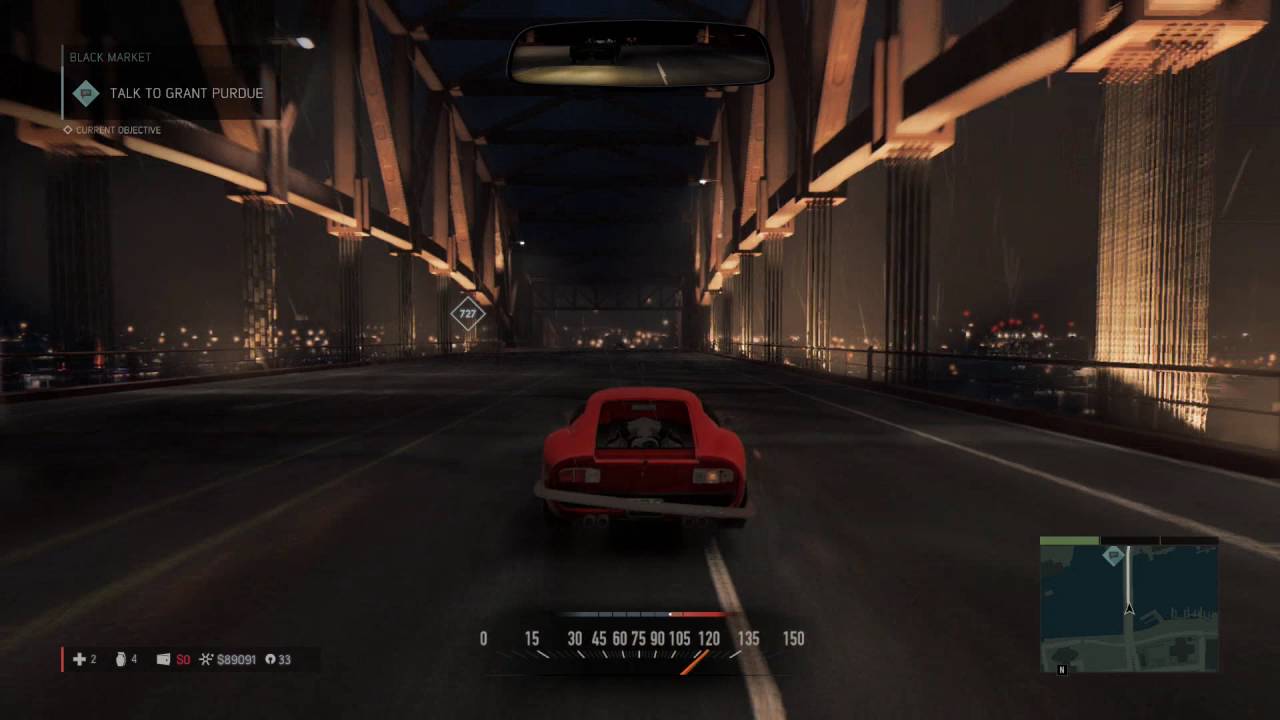 MAFIA 3 CRASHING HEAD ON AT TOP SPEED! 135mph!!! - YouTube