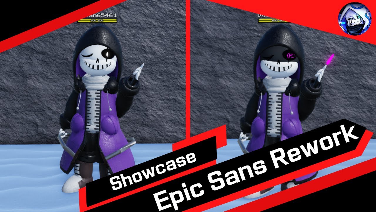 Epic Sans Rework┃Showcase┃Undertale: Timeline Collapse【DylanOwO】 - YouTube