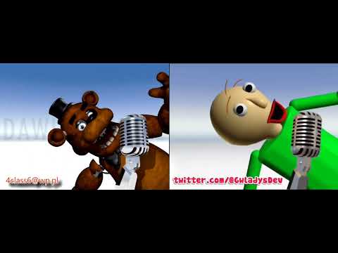 Gummy bear but is Freddy vs Baldi