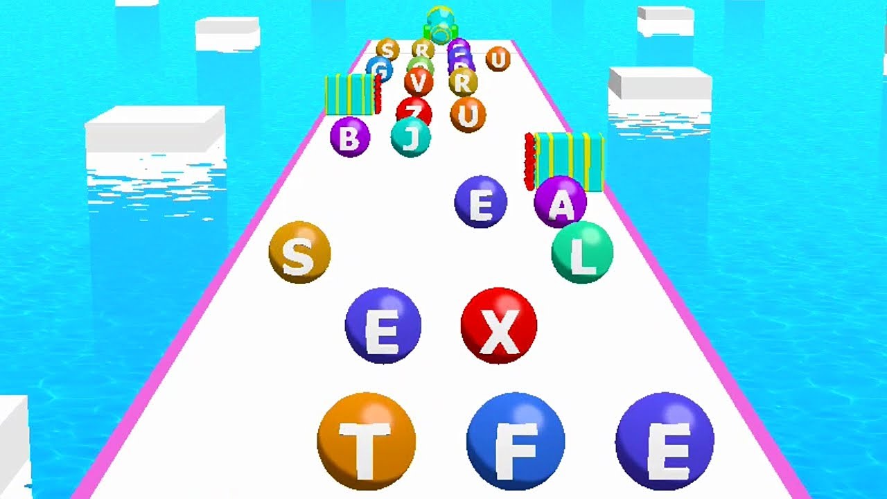 ABC Run - 2048 Alphabet Runner ! Levels Gameplay android,ios Part 94 ...