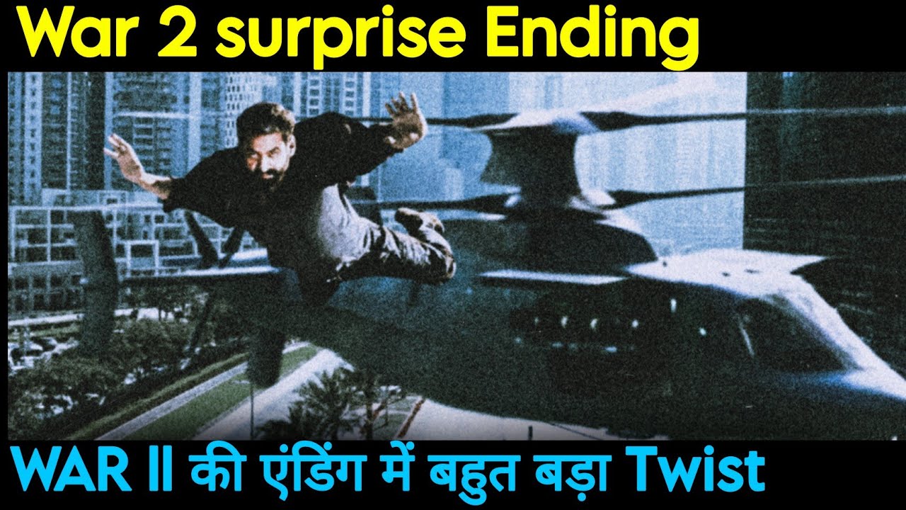 WAR ll Ki Ending में Twist | WAR II NTR And Hrithik Roshan | YRF Spy universe | War 2 Teaser ...
