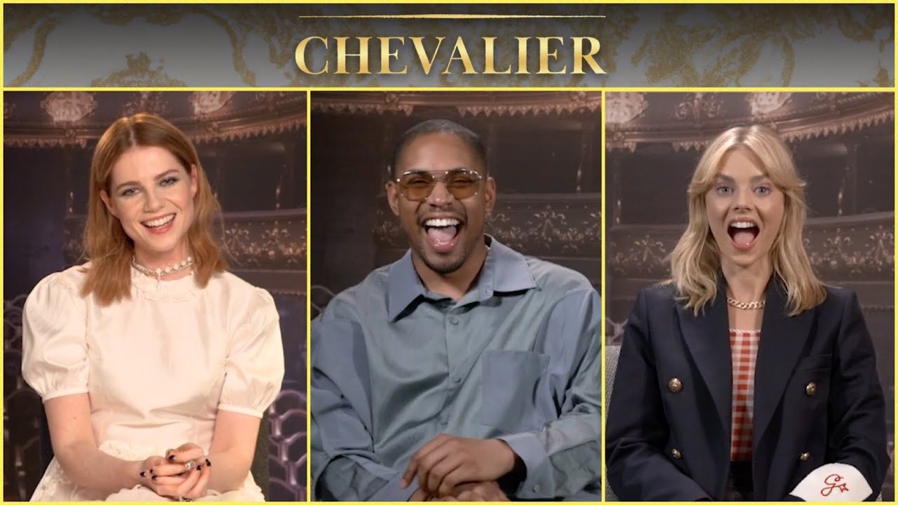 CHEVALIER Interviews! Lucy Boynton, Samara Weaving & Kelvin Harrison Jr ...