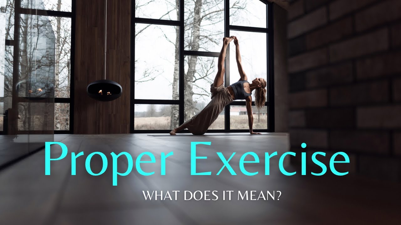 How to Exercise Properly - YouTube