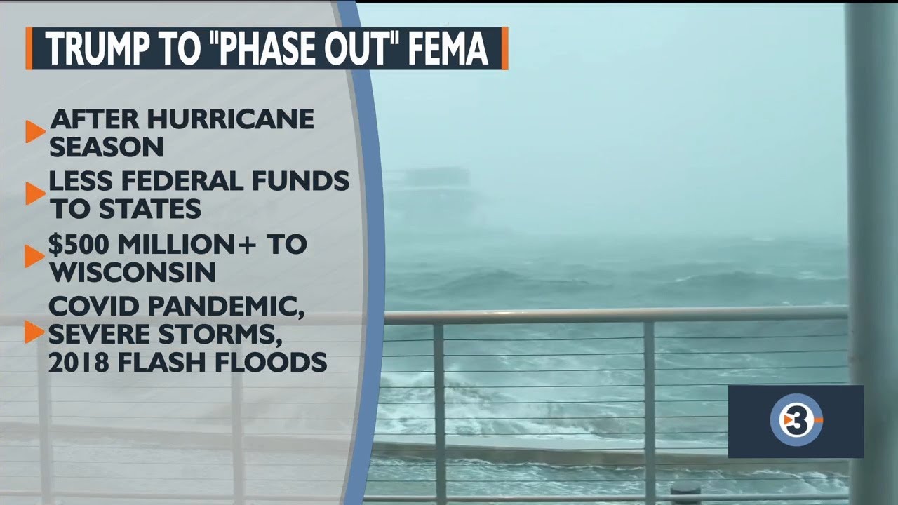 Trump to phase out FEMA - YouTube