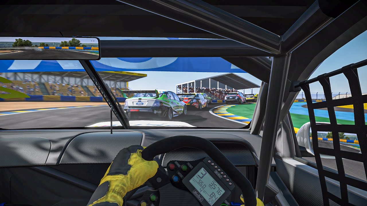 Project Cars: LE MANS 24H Circuit: Ford Falcon FG V8 Supercar Cockpit ...